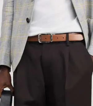 Harrods Leather Reversible Belt