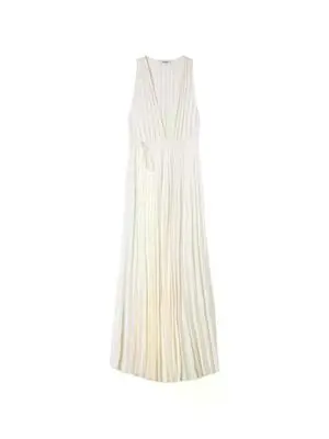 Sandro V-neck Maxi Dress