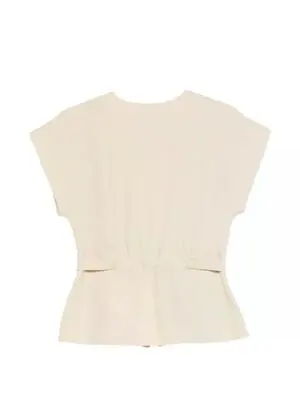 Paul Smith Belted V-neck Top