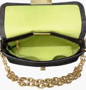 Eric Javits Amelie Straw Demi Pouch - Caper