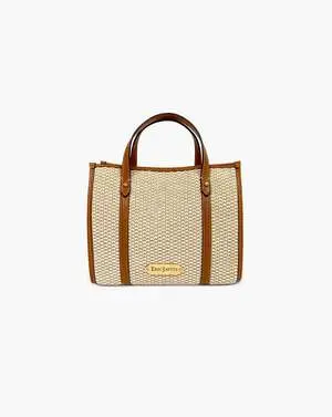 Eric Javits Lil Brickell Straw Shopper Bag