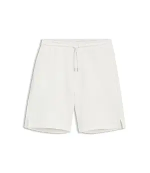 Hugo Stretch-cotton Shorts With Creased Effect - White