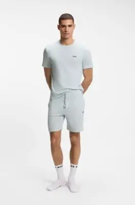 BOSS Waffle-knit Pajama Top