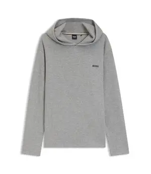 BOSS Cotton-blend Pajama Hoodie - Grey