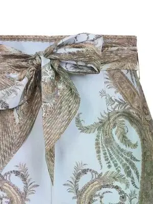 Zimmermann Hypnotic Paisley-print Shorts