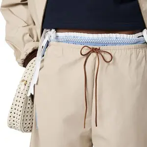 Miu Miu Panama Cotton Bermudas