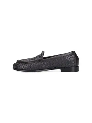 Bottega Veneta Silenzio Loafers - Brown