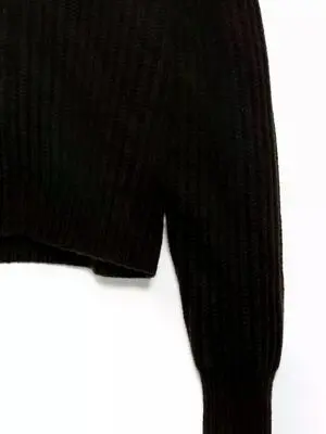 JAMES PERSE Chunky-knit Zip-up Cardigan