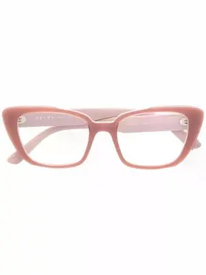 Prada Cat Eye Frame Glasses - Neutrals