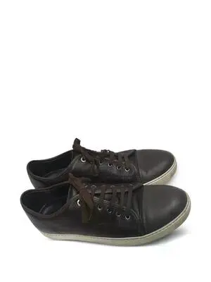 LANVIN Low-top Leather Sneakers