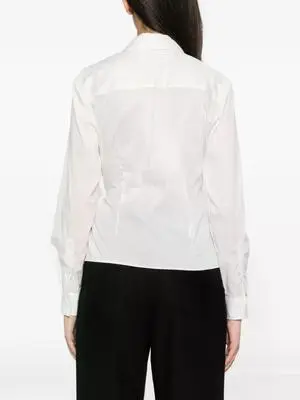 MANUEL RITZ Wrap-design Long-sleeve Shirt
