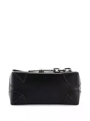 LOUIS VUITTON Steamer Bag Monogram Eclipse Canvas Nano