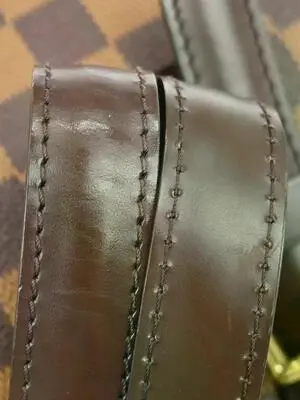 LOUIS VUITTON 2005 Chelsea Damier Tote Bag - Brown