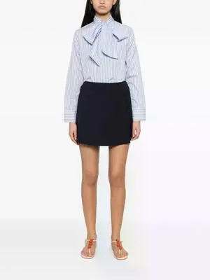 MANUEL RITZ Button-fastening Wrap Skirt