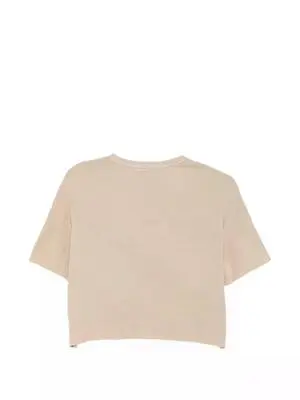 JAMES PERSE Pocket Cropped T-shirt - Neutrals
