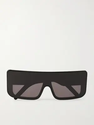 Rick Owens Documenta Square-frame Sunglasses - Black