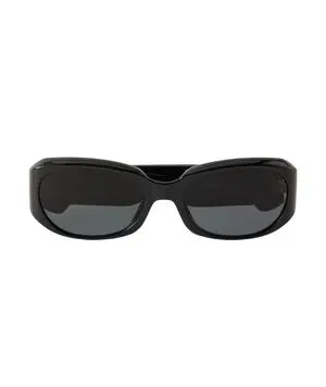 Saint Laurent Sl 868 Squared-frame Sunglasses - Black