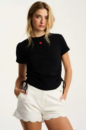 Lisa Todd Frill T-shirts For Women