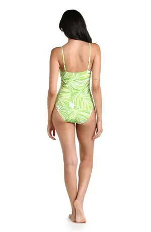 La Blanca Serene Palm One-piece Swimsuit