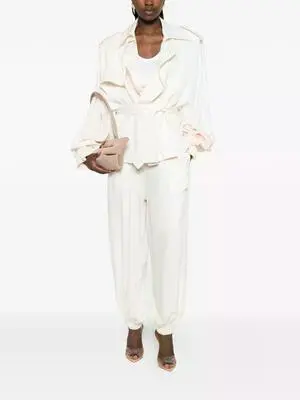THE FRANKIE SHOP Elva Belted Trench Coat
