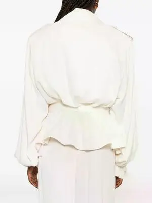 THE FRANKIE SHOP Elva Belted Trench Coat