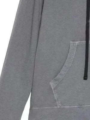 JAMES PERSE Zip-up Drawstring Hoodie - Grey