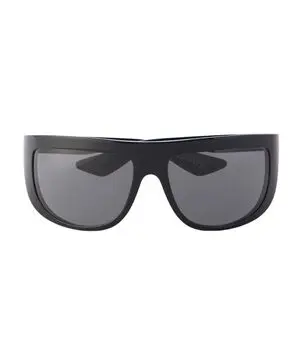 Oliver Spencer 1974c D-frame Acetate Sunglasses - Black