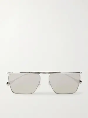 Oliver Spencer Jil Sander Aviator-style Sunglasses - Silver