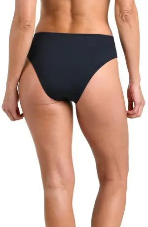 La Blanca Island Goddess Bikini Bottoms - Black