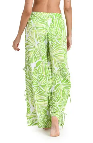 La Blanca Printed Cover-up Pants