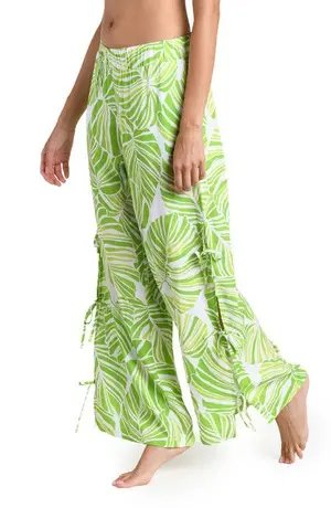 La Blanca Printed Cover-up Pants