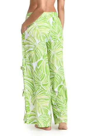 La Blanca Printed Cover-up Pants