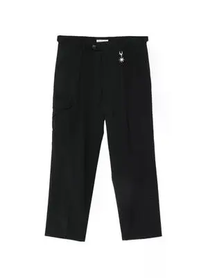 MANUEL RITZ Pleated Cargo Pants - Black