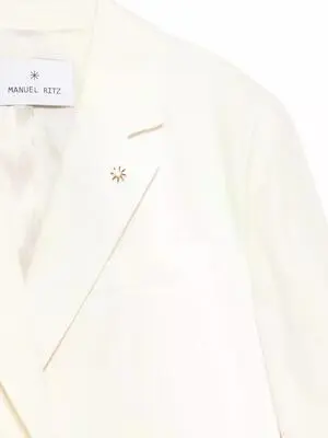 MANUEL RITZ Belted Notch-lapels Jacket