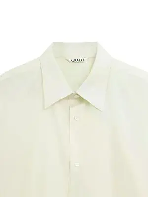Auralee Long-sleeve Buttoned Shirt - Neutrals