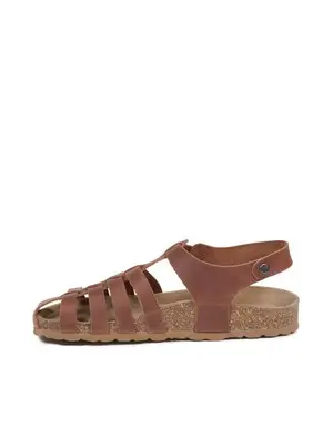 CELTIC & CO. Fisherman's Sandal - Rust