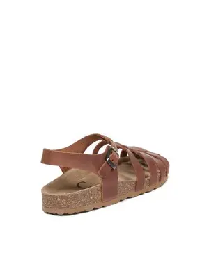 CELTIC & CO. Fisherman's Sandal - Rust