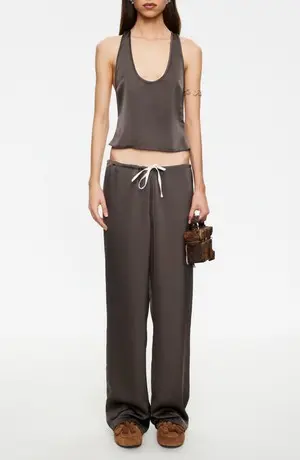 Lioness Satin Drawstring Pants