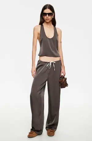 Lioness Satin Drawstring Pants