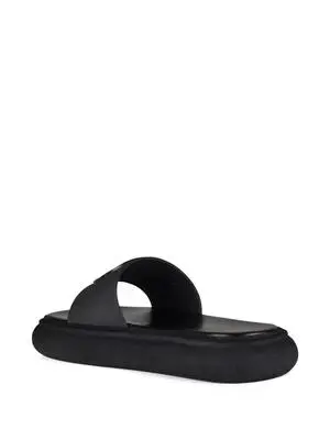 Moncler Logo Detail Slip-on Slippers