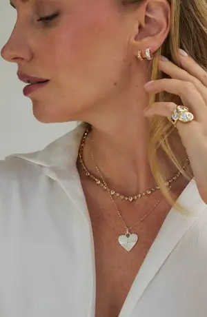 MIRANDA FRYE Dahlia Huggie Hoop Earrings