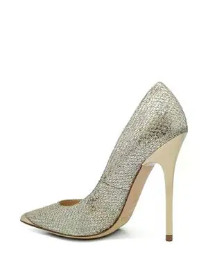 JIMMY CHOO Anouk Glitter Embellishment Pumps