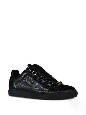 Balenciaga Arena Leather Lace-up Sneakers