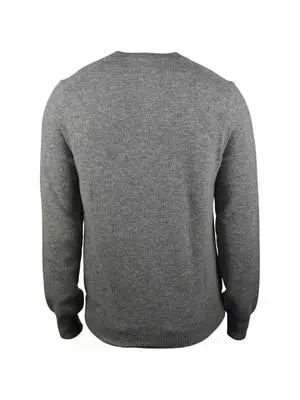 Comme Des Garçons V-neck Sweater With Heart Embellishment