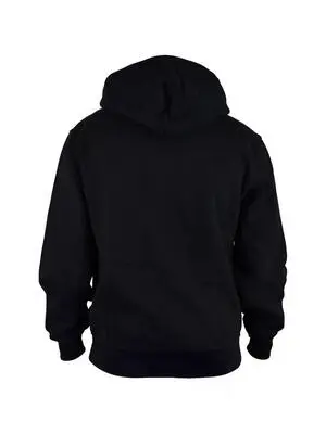 Burberry Embroidered Logo Zip-up Hoodie