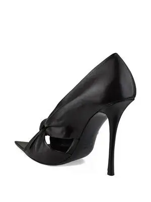 Saint Laurent Malika Sandals - Brown