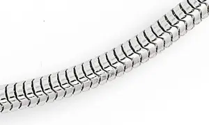 THE SIS KISS Sophia Snake Chain Bracelet - Silver