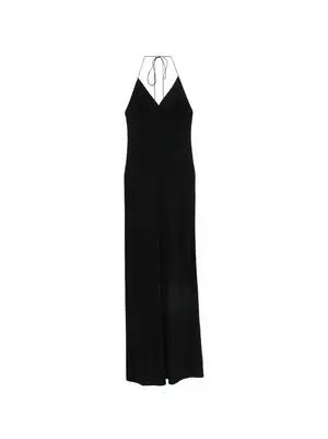 Matteau Low-back Halterneck Maxi Dress