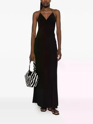 Matteau Low-back Halterneck Maxi Dress