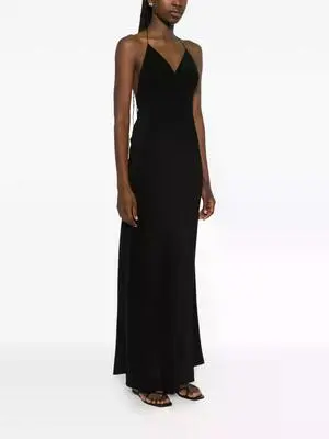 Matteau Low-back Halterneck Maxi Dress